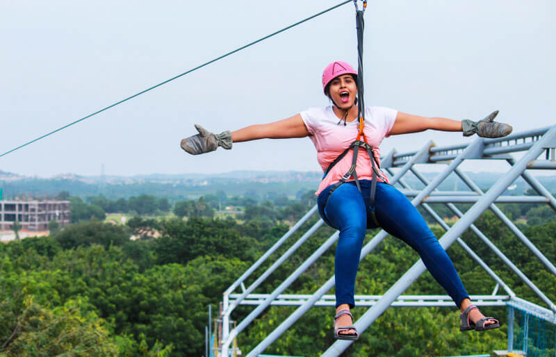 Adventure Park in Hyderabad | Amusement Parks in Hyderabad - District ...